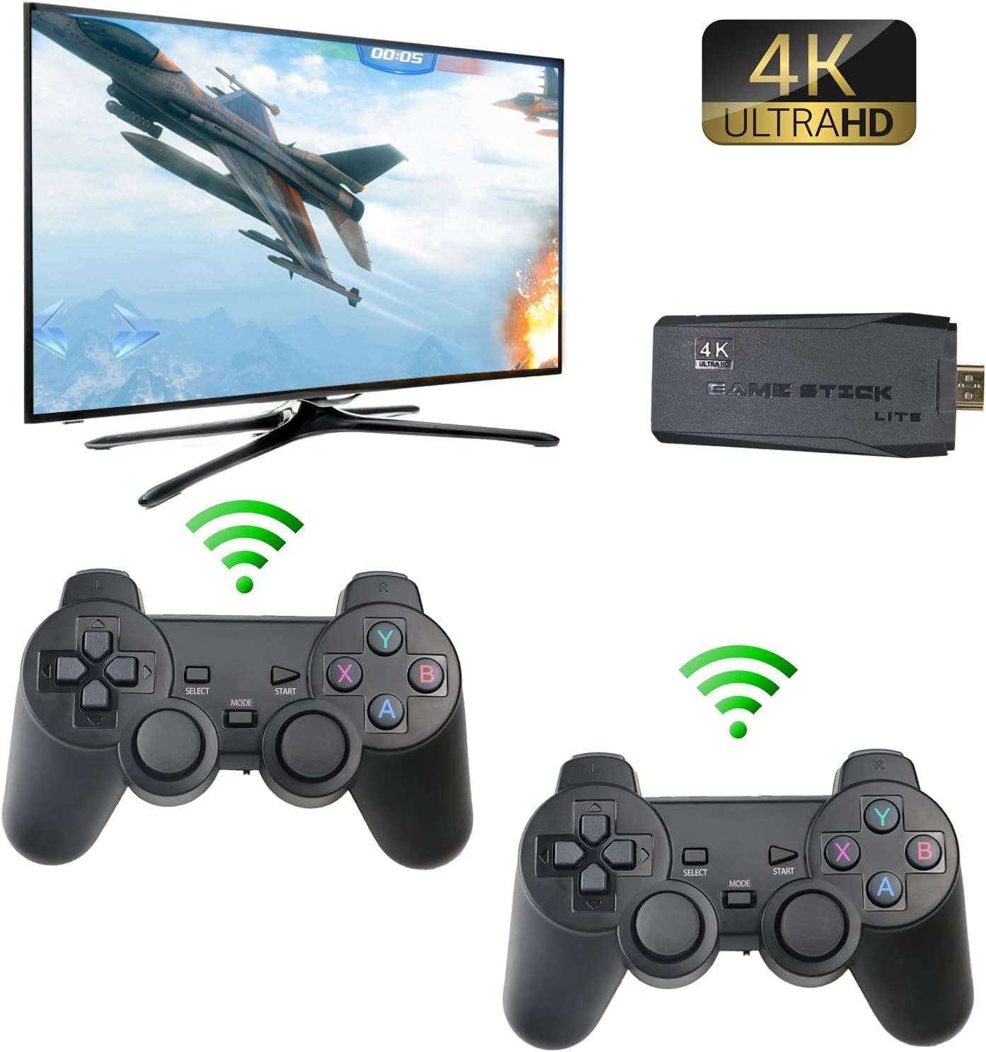 WirePlay HD™: Consola inalámbrica USB HD Game Stick TV – RODAN STORE