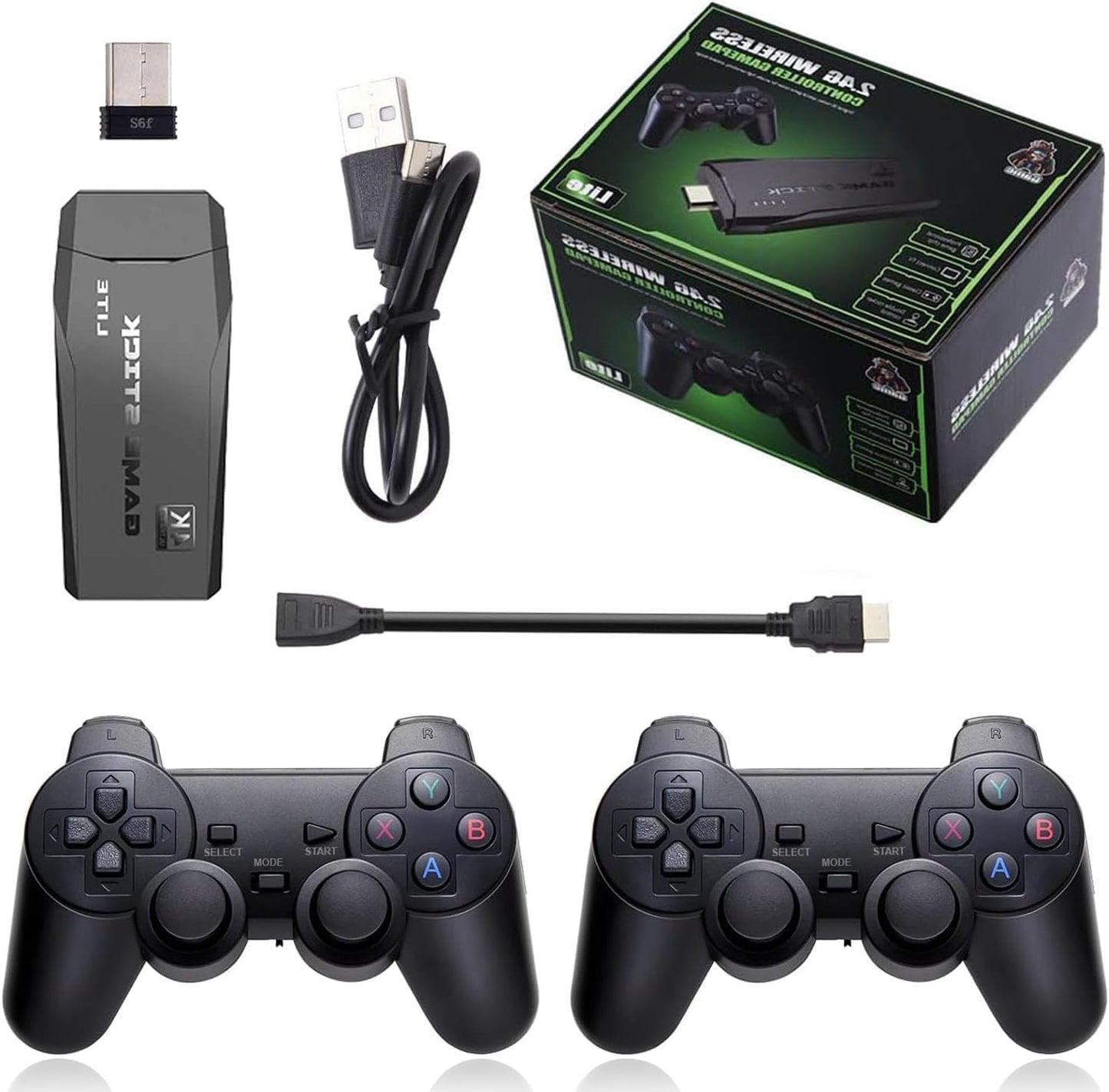 WirePlay HD™: Consola inalámbrica USB HD Game Stick TV – RODAN STORE